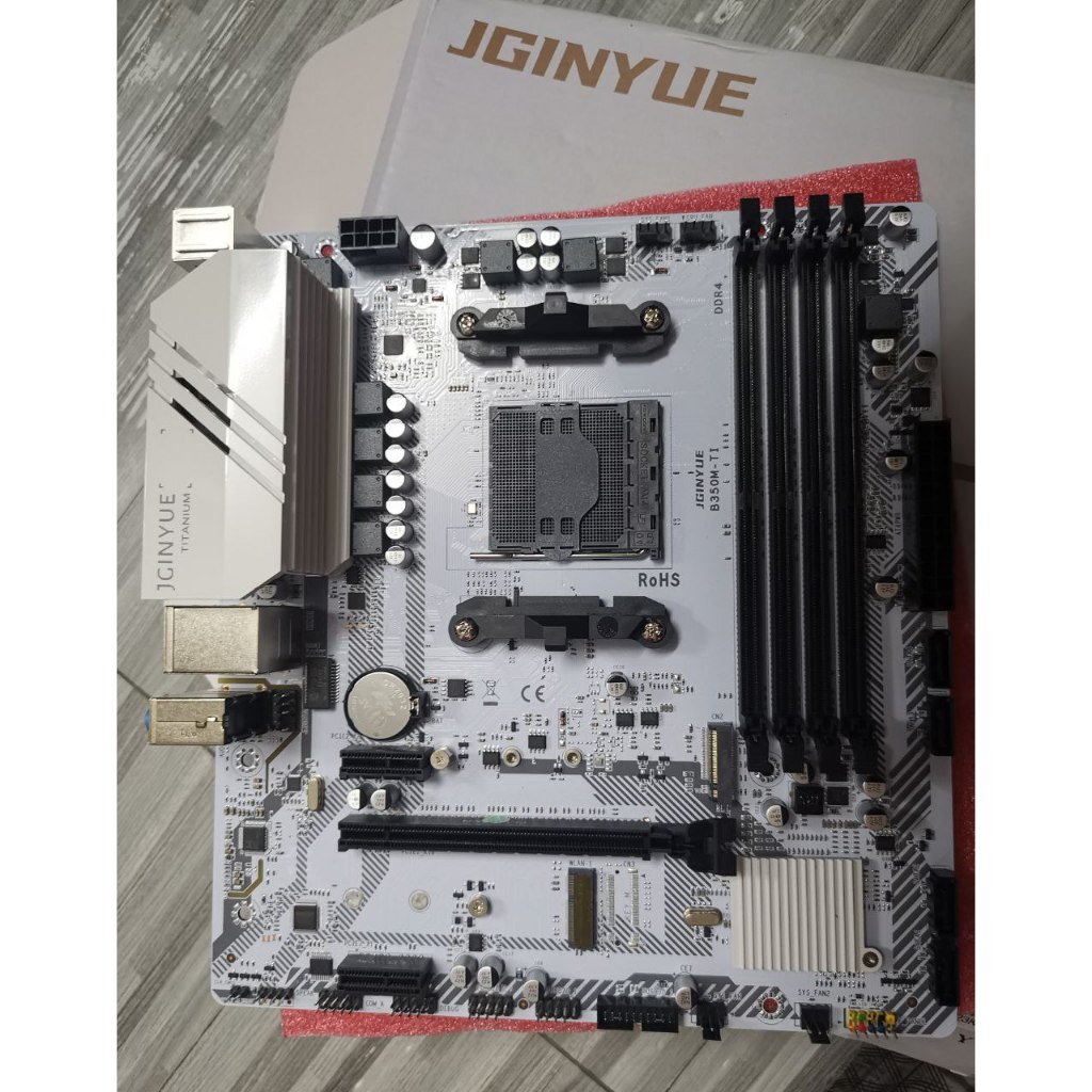 (NEW)JGINYUE AMD AM4 ITX Motherboard supports Ryzen R3 R5 R7 R9 1/2/3/4 ...