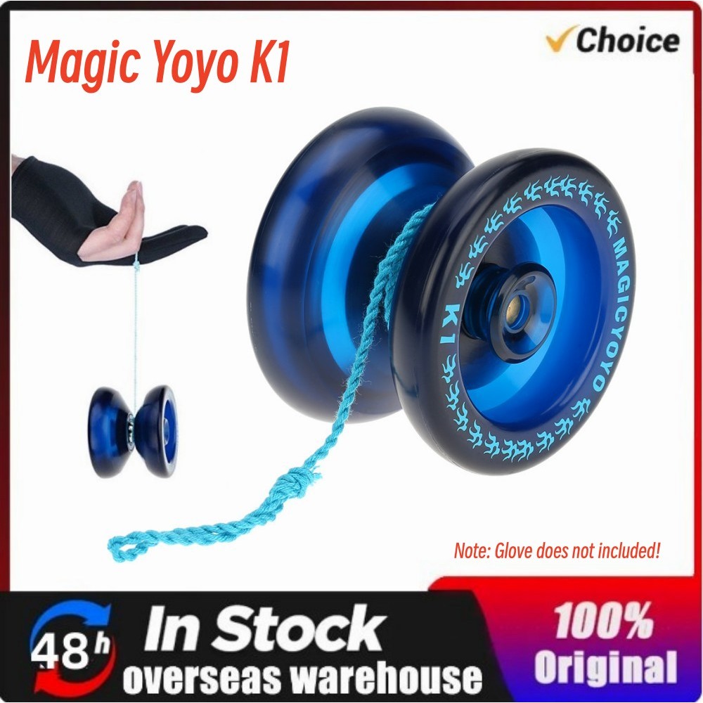 🔥Ready Stock🔥 Professional Magic Yoyo K1 Spin ABS Yoyo 8 Ball KK Bearing with Spinning String ...