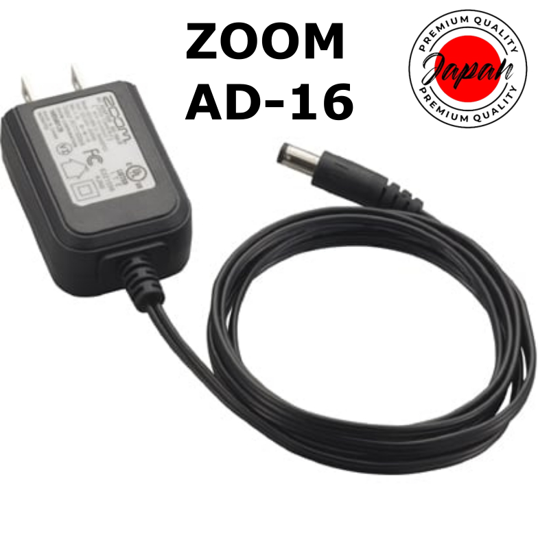 ZOOM AD-16 AC adapter 100-240V DC9V/500mA for G1X, GFX, MS-50G, MS-60B ...