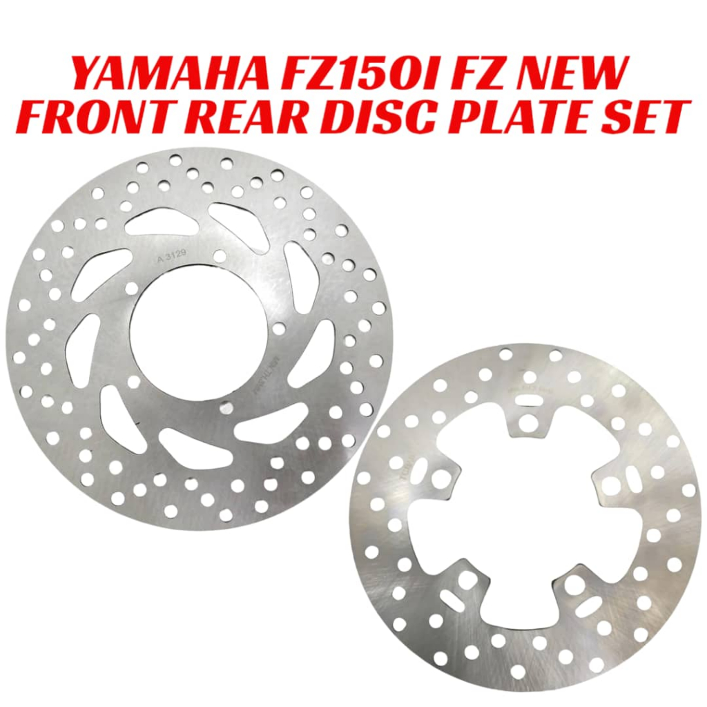 Yamaha FZ150 NEW FZ150I FZ 150 I Front Rear Disc Plate Set Set Piring ...