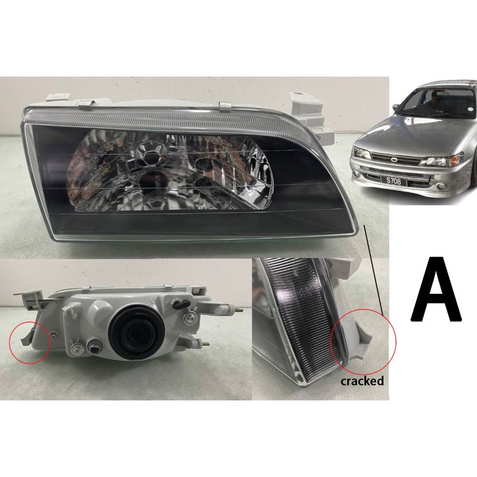 OFFER PATAH KAKI Driver Side-Right Toyota Corolla AE100 AE101 Black ...