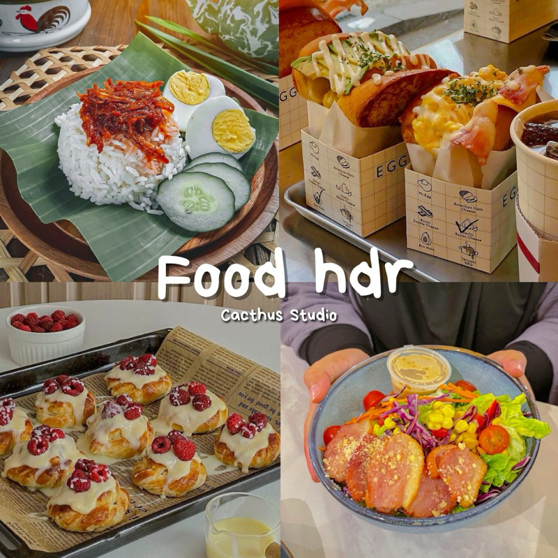 [𝙋𝙧𝙚𝙨𝙚𝙩 𝙍𝙖𝙮𝙖] Food HDR | Lightroom Mobile Preset (iOS & Android ...