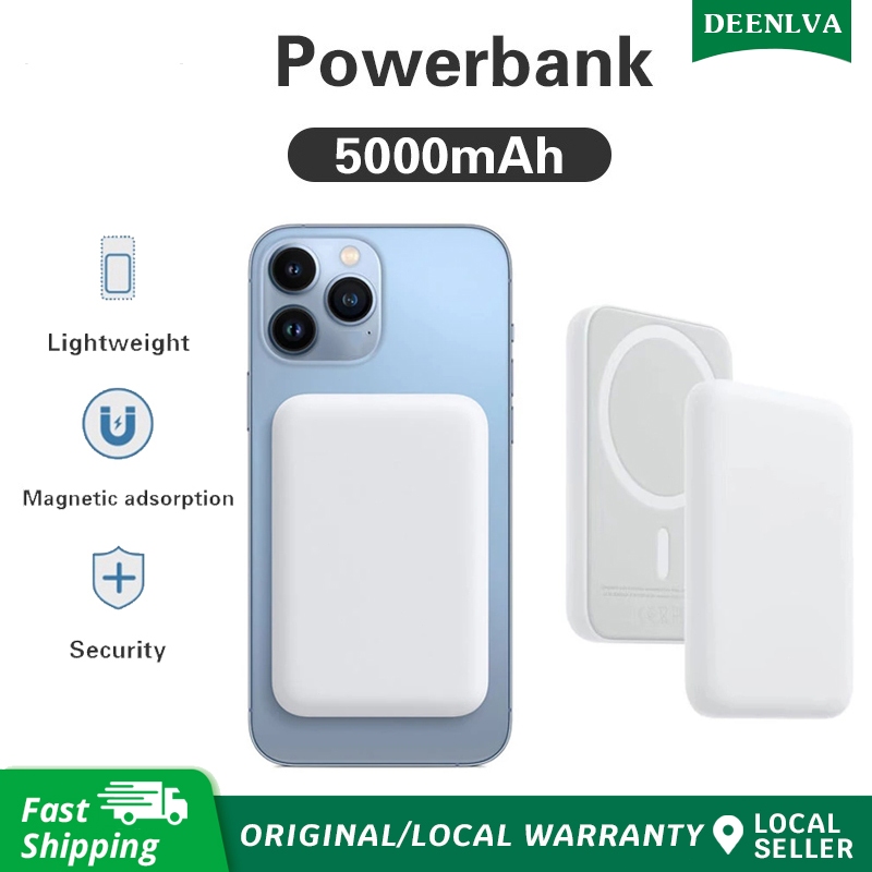 Magnetic Wireless Power Bank External Portable Battery Pack For ip1 13 ...