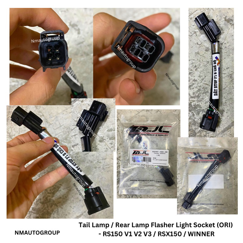 MJL ORI 8 modes Tail Lamp Flash Light Socket/Flasher Switch RS150 V1 V2 ...