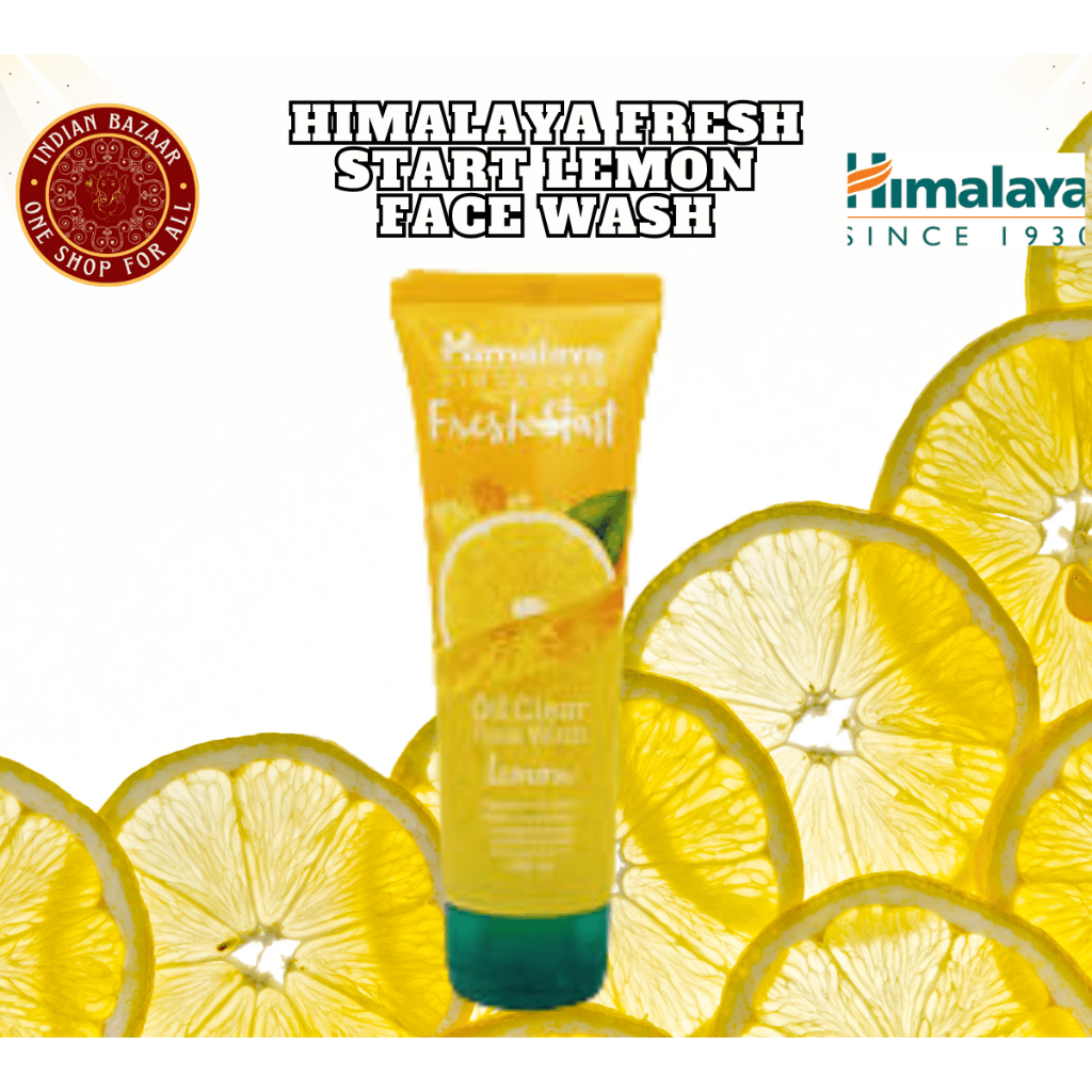 HIMALAYA FRESH START FACE WASH 100 ml -Lemon, Peach, Strawberry ...