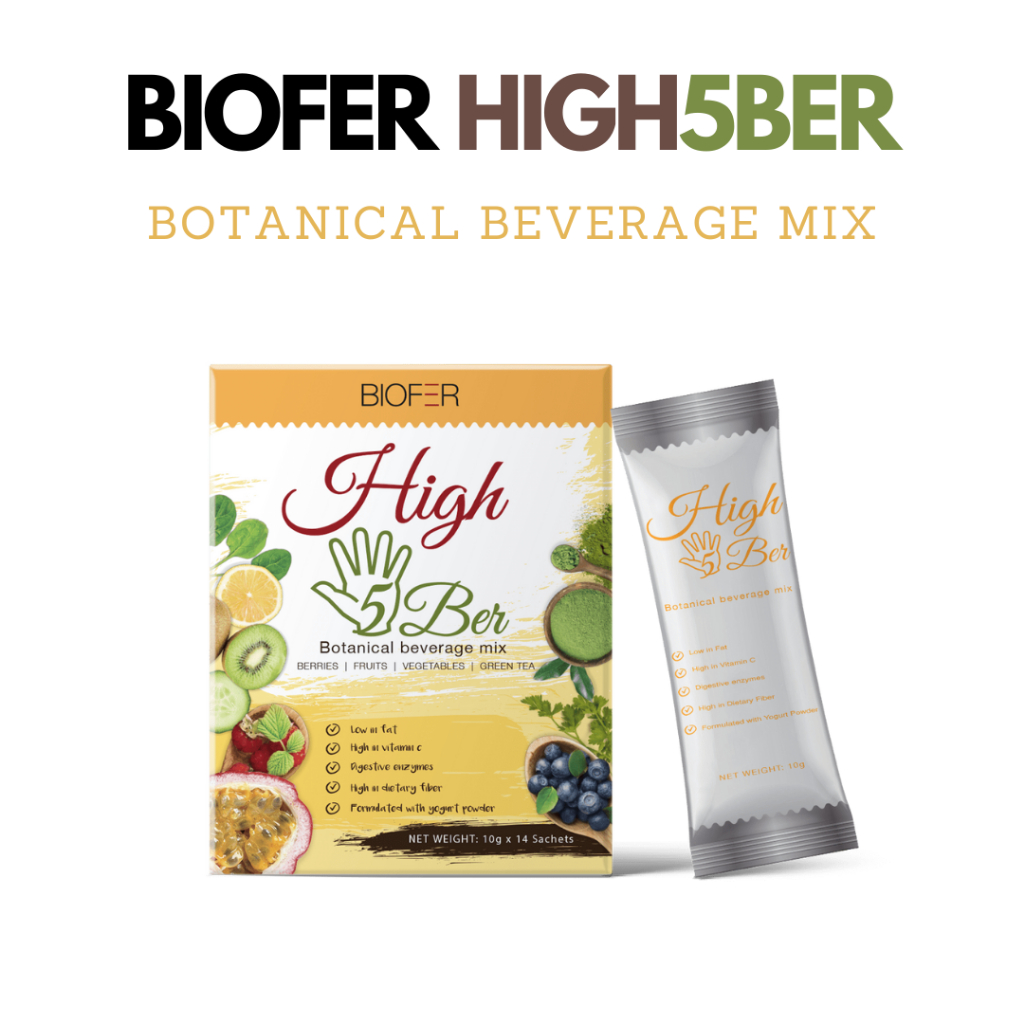 BIOFER High5Ber 10g x 14's (Botanical Beverage Mix) | Shopee Malaysia