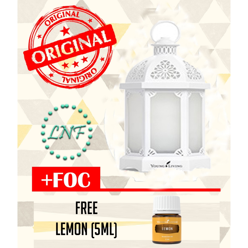 Yl Young Livings Lantern Diffuser Free Lavender Citrus Fresh Jade