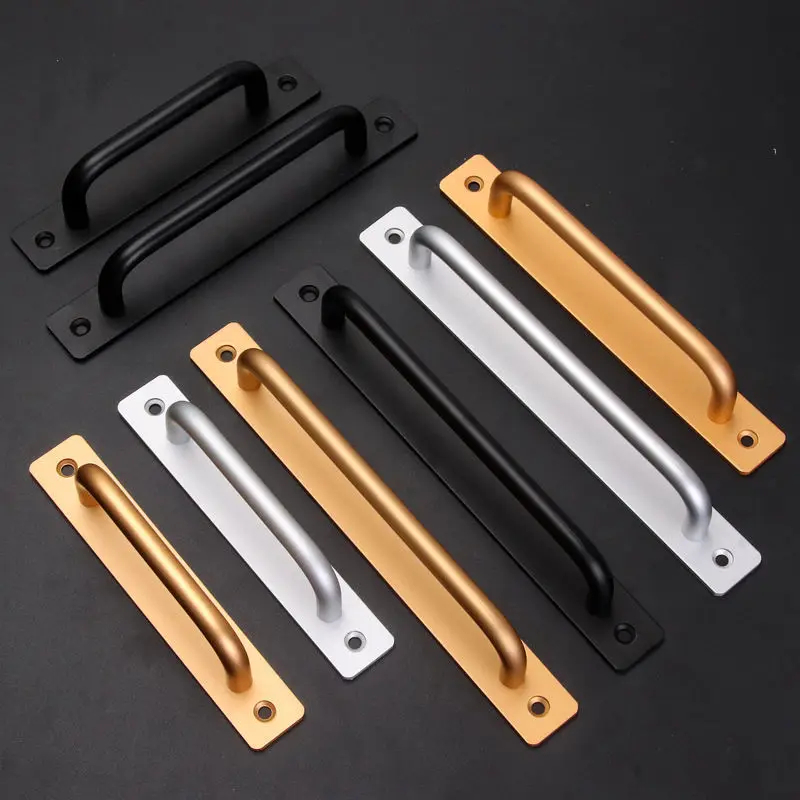 MKR Door Handles Aluminium Alloy Kitchen Door Pulls Balcony Bedroom ...