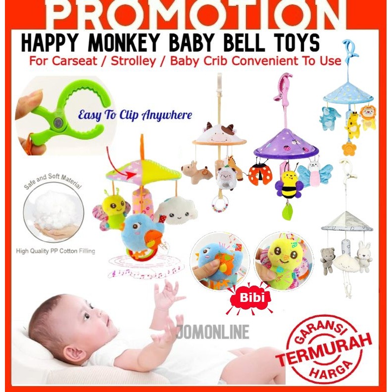 ~Ship From KL~ Bed Cot Crib Hanging Doll Baby Animal Stroller Crib Pram ...