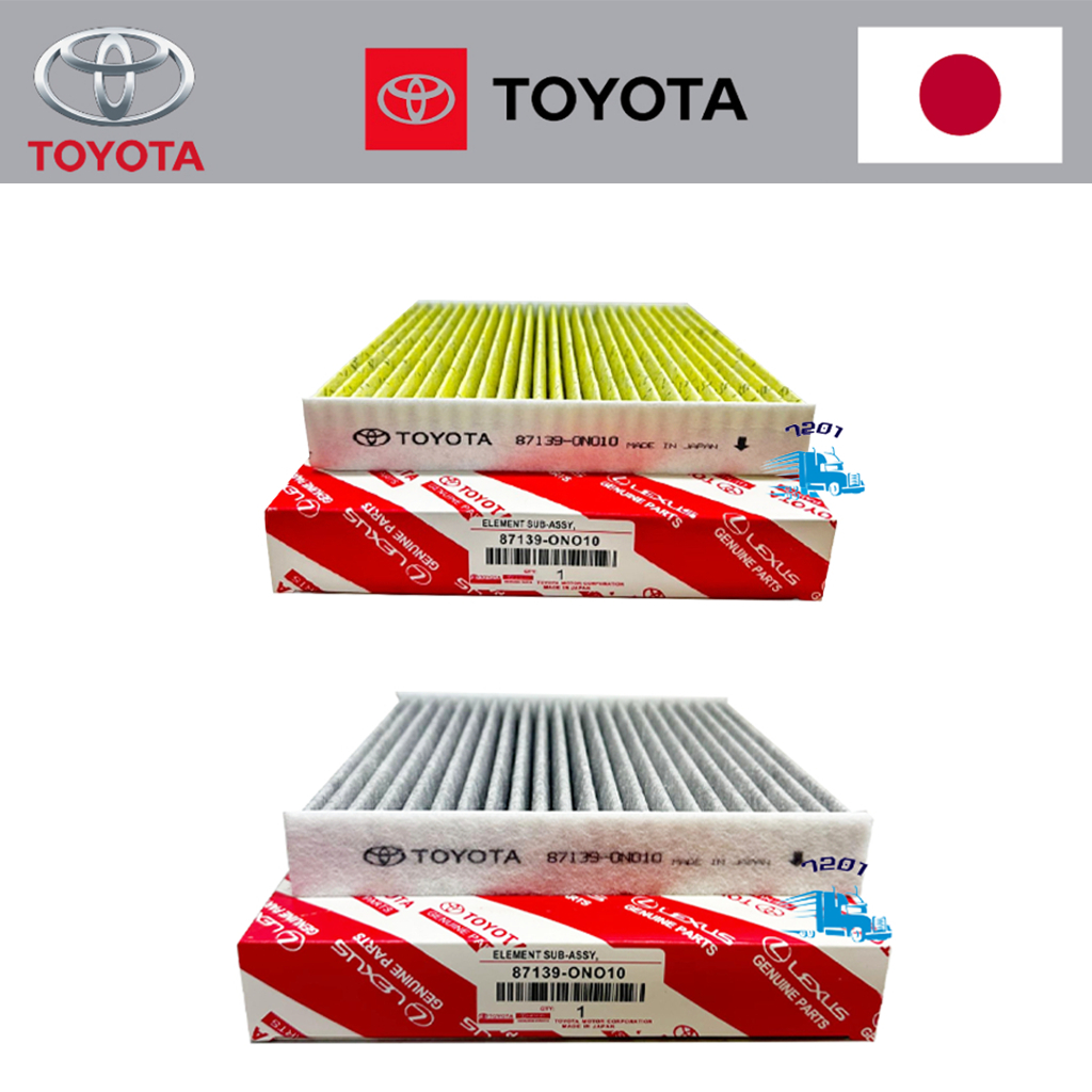 TOYOTA AIRCOND CABIN FILTER 87139-ON010 VIOS CAMRY ALTIS HILUX ESTIMA ...