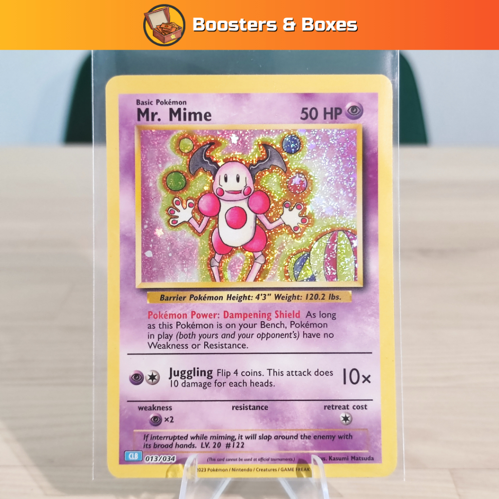 Mr. Mime (013/034) [Pokemon Trading Card Game Classic] | Shopee Malaysia