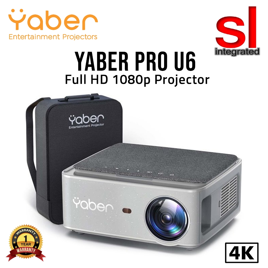 YABER Pro U6 Ultra HD Ultimate Home Cinema Projector | Shopee Malaysia
