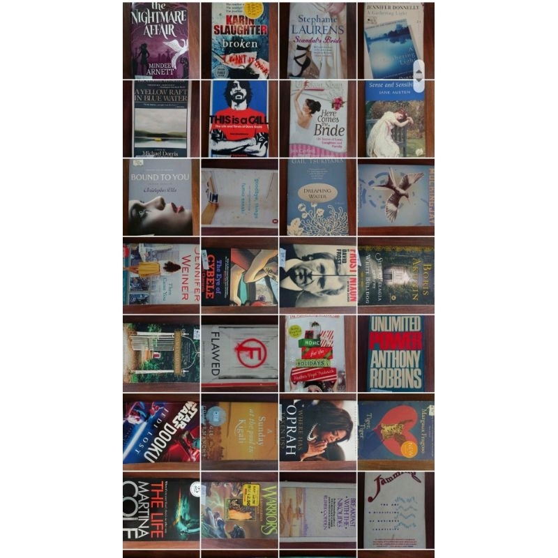 English Novel Preloved Q Shopee Malaysia