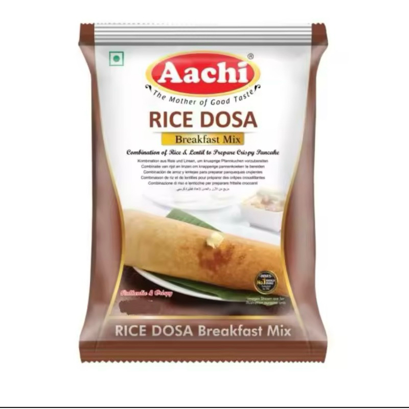 Aachi Rice Dosa Mix-500g/Campuran Dosa Beras Achi-500g | Shopee Malaysia