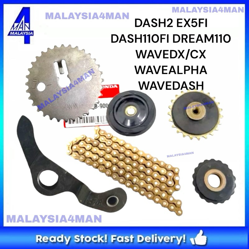X6 EX5FI DREAM110 FI DASH2 DASH110 WAVEDASH WAVE ALPHA CX DX TIMING ...