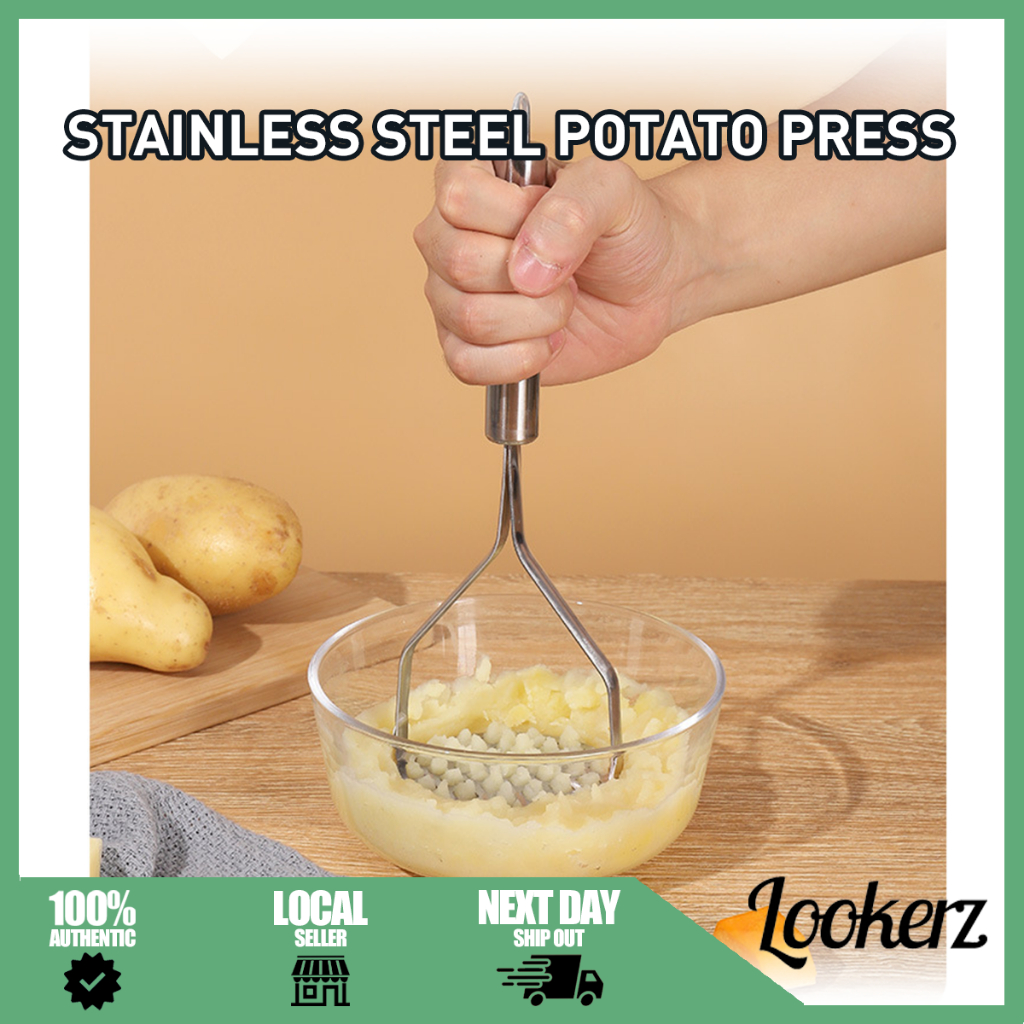 [MY] Stainless Steel Potato Press/ Burger Press Potato Masher ...