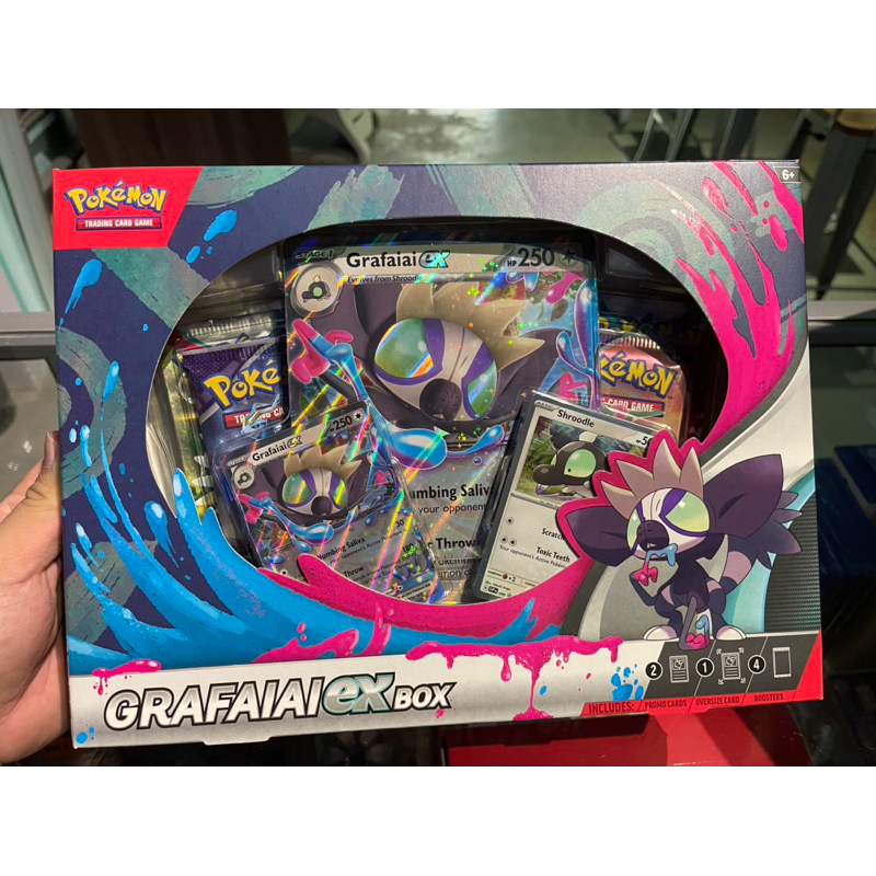 PTCG Grafaiai ex collection Box | Shopee Malaysia