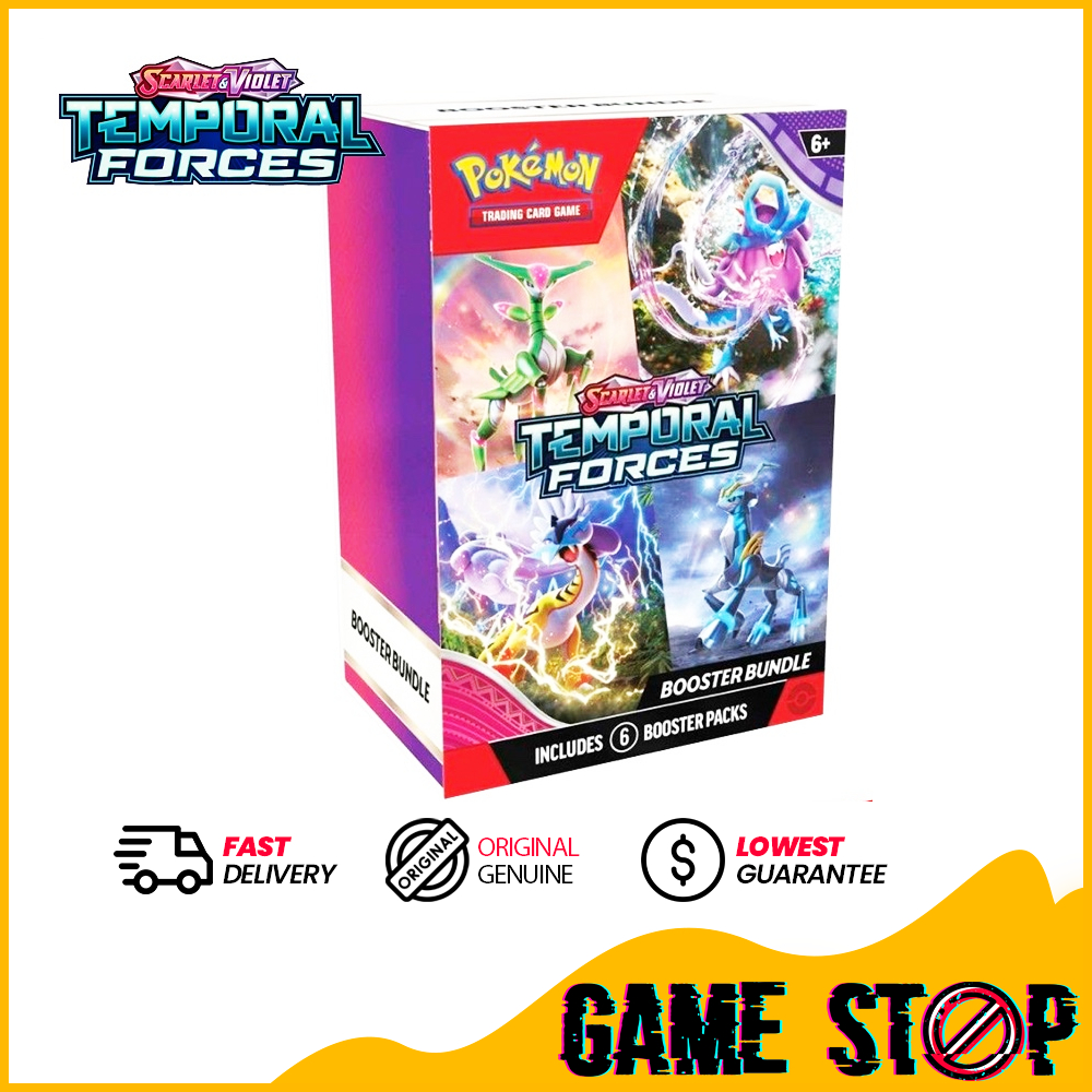 Pokemon Tcg Scarlet & Violet SV05 Temporal Forces: Booster Bundle | Shopee Malaysia