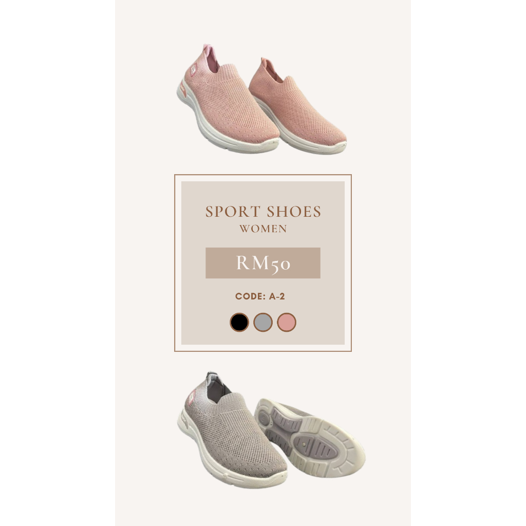 A-2 COMFORT SPORT SHOES WOMEN (Comfort Shoes) | Shopee Malaysia