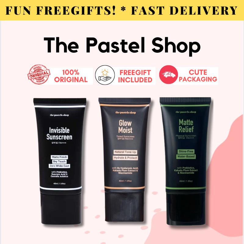 THE PASTELS SHOP Invisible Sunscreen SPF50 PA++++ 40ml tps Sensitive ...