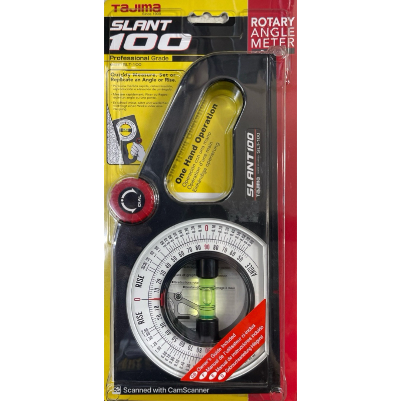 Tajima Slant 100 Rotary Angle Meter (Dual Scale) | Shopee Malaysia