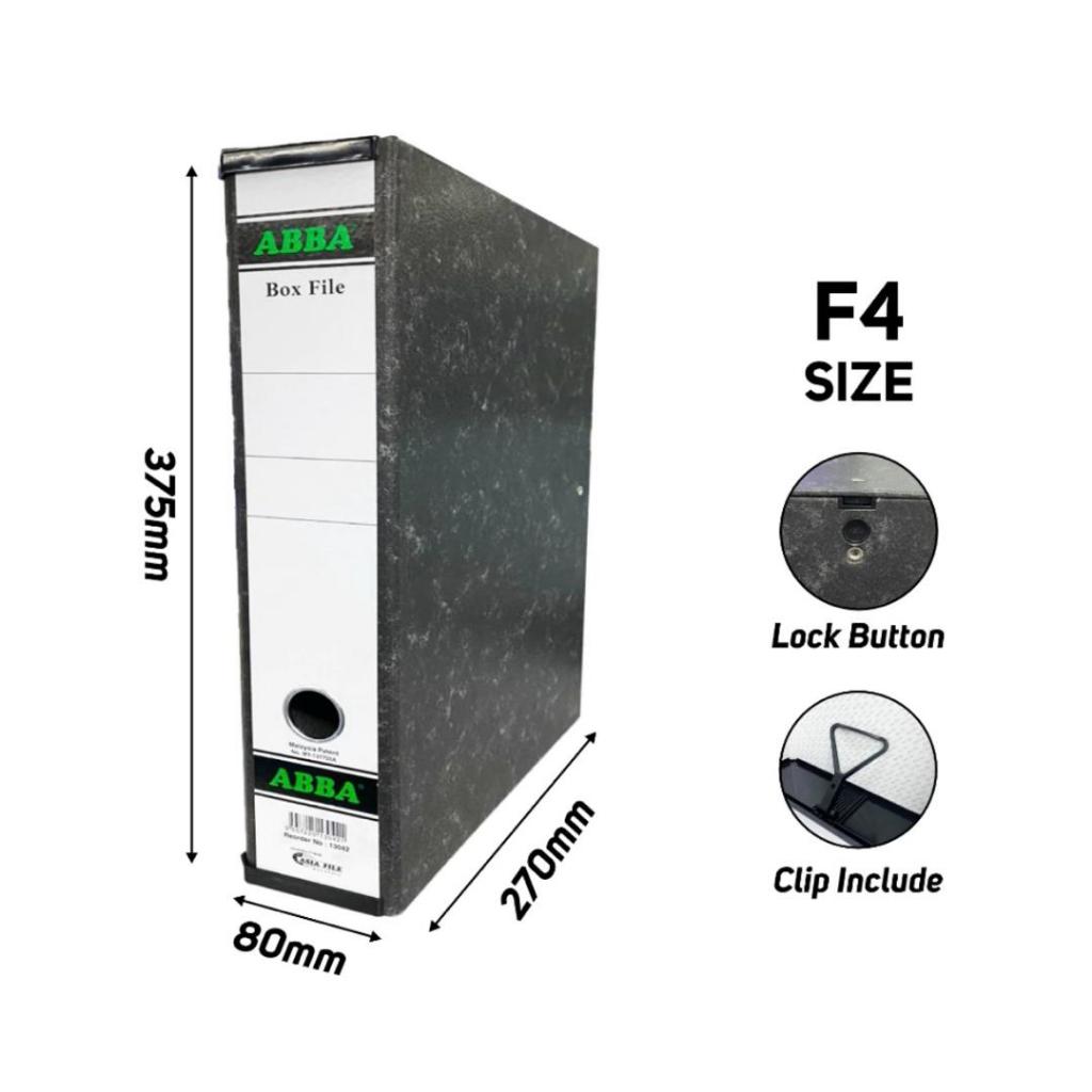 Abba F4 Box File 13042 Abba F4 File Kotak F4 3 Abba Box File With