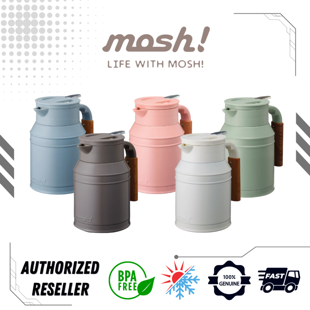 MOSH! TableTop Thermal Pot 1.0L / 1.5L (Original) 1 Year Warranty 保温壶 | Shopee Malaysia