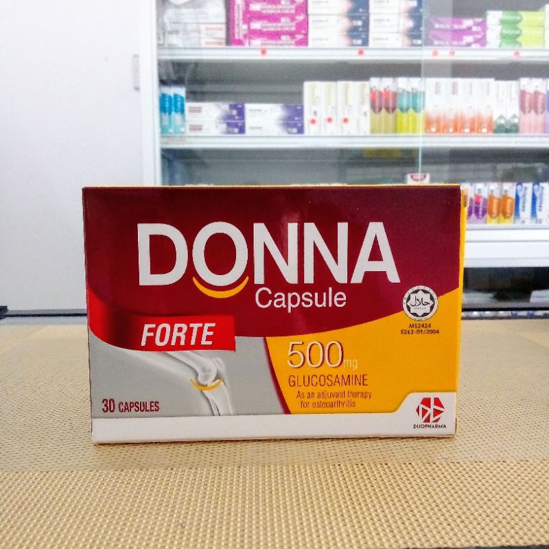 🌿 | DONNA Forte Capsule 500mg GLUCOSAMINE ( 30 capsules ) | Shopee Malaysia