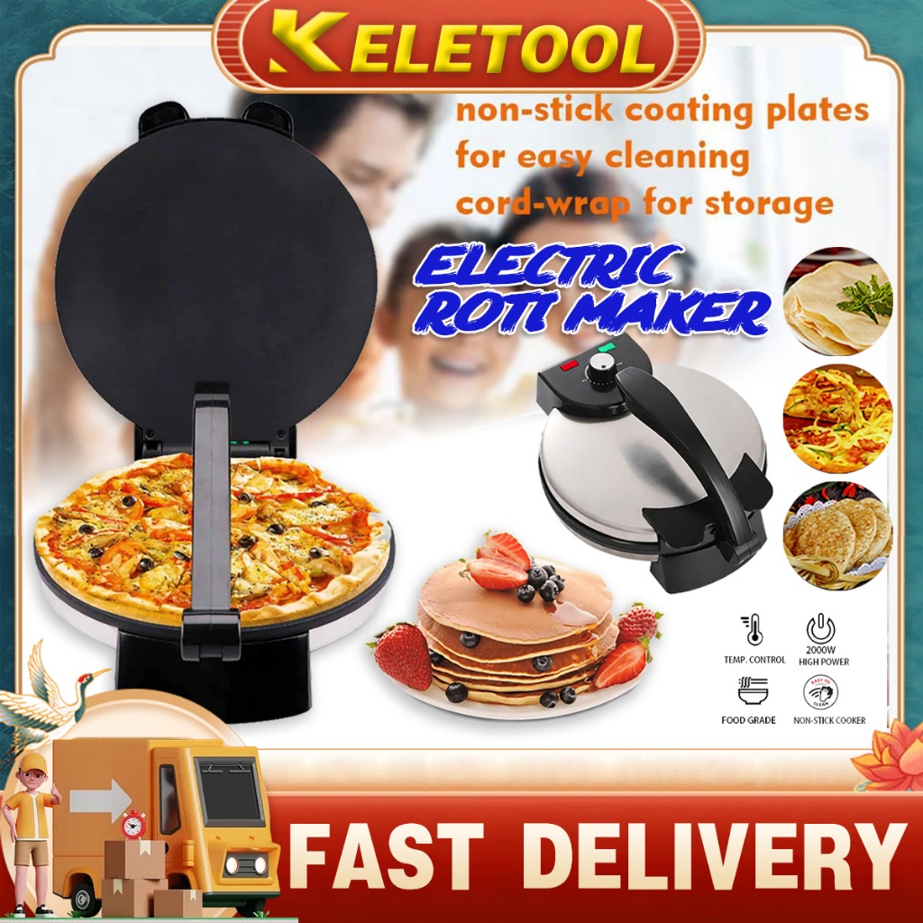 2000W Electric Chapati Maker bread maker egg roti pizza maker chapati ...