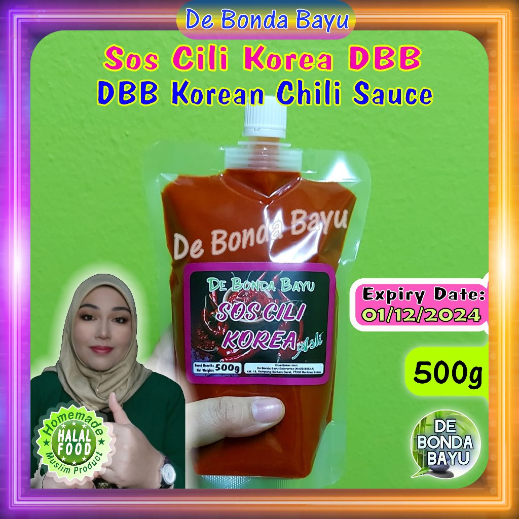 [DBB-SG-MELAKA][500g] Sos Cili Korea Pek Mudah Bawa | Korean Chili ...