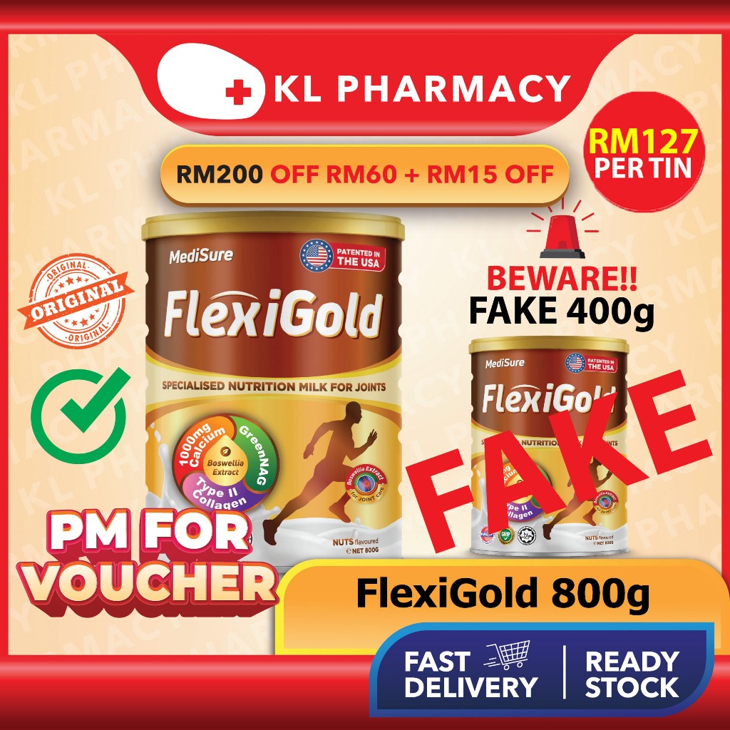 [PHARMACY STOCK!][ORIGINAL! ][BUY 3FREE 1] FlexiGold Milk For Bones And ...