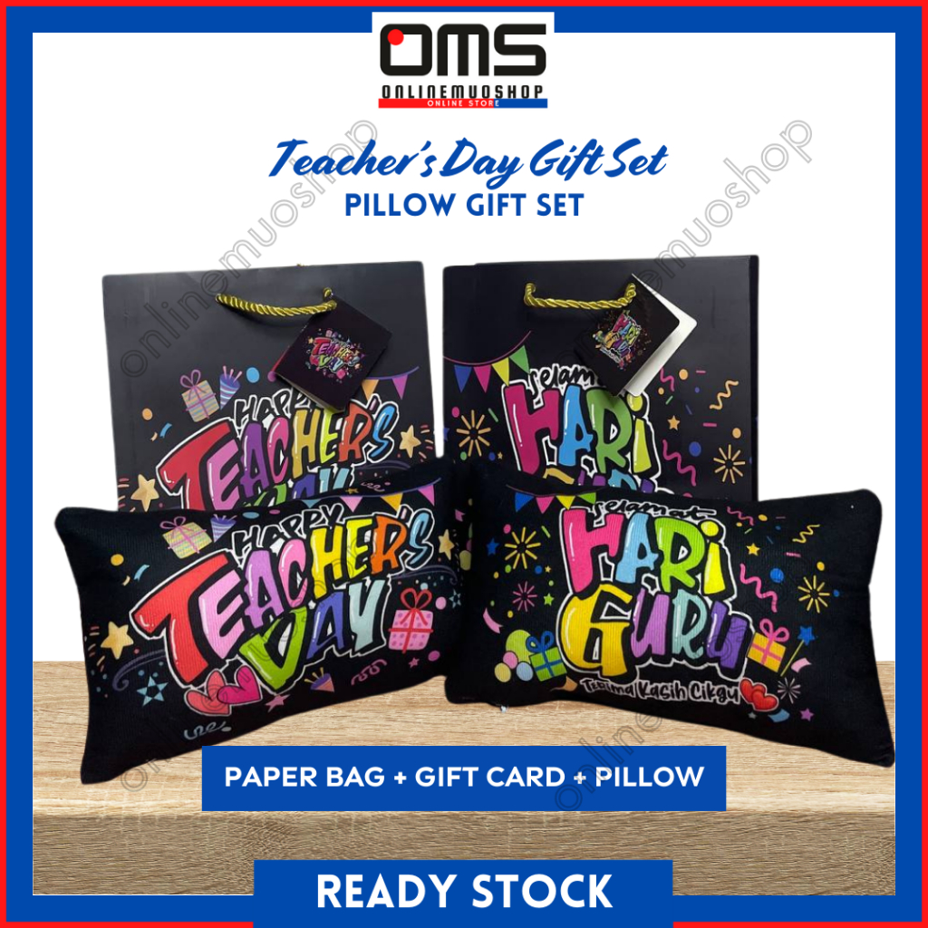 Hadiah Hari Guru | Teacher's Day Gift 2024 Bantal Mini Set Hadiah Mini ...