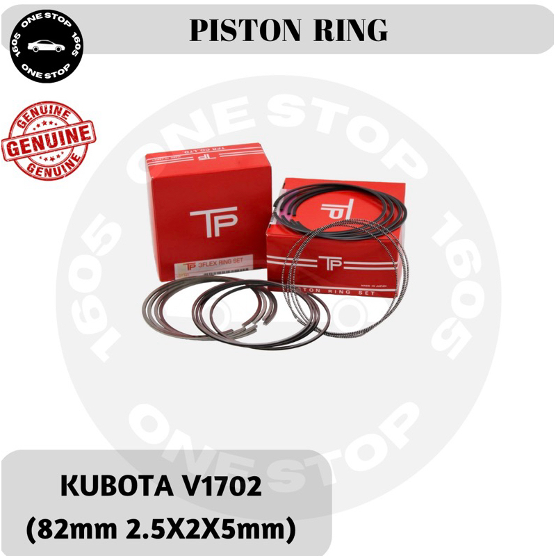 KUBOTA V1702 TP JAPAN PISTON RING SET (4CYL) | Shopee Malaysia