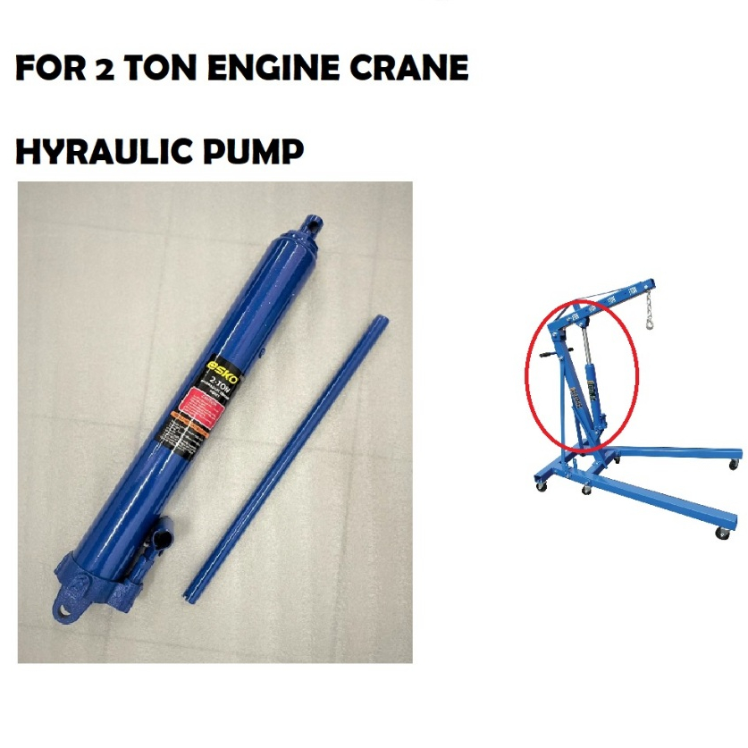 Divan Gonflable 8 Ton Long Ram - Heavy Duty Engine Hoist & Shop Crane ...