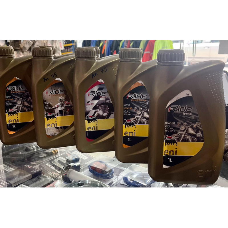 (OFFER POOR PACKING)- eni 10W40 10W50 10W60 15W50 20W50 4T ENGINE OIL ...