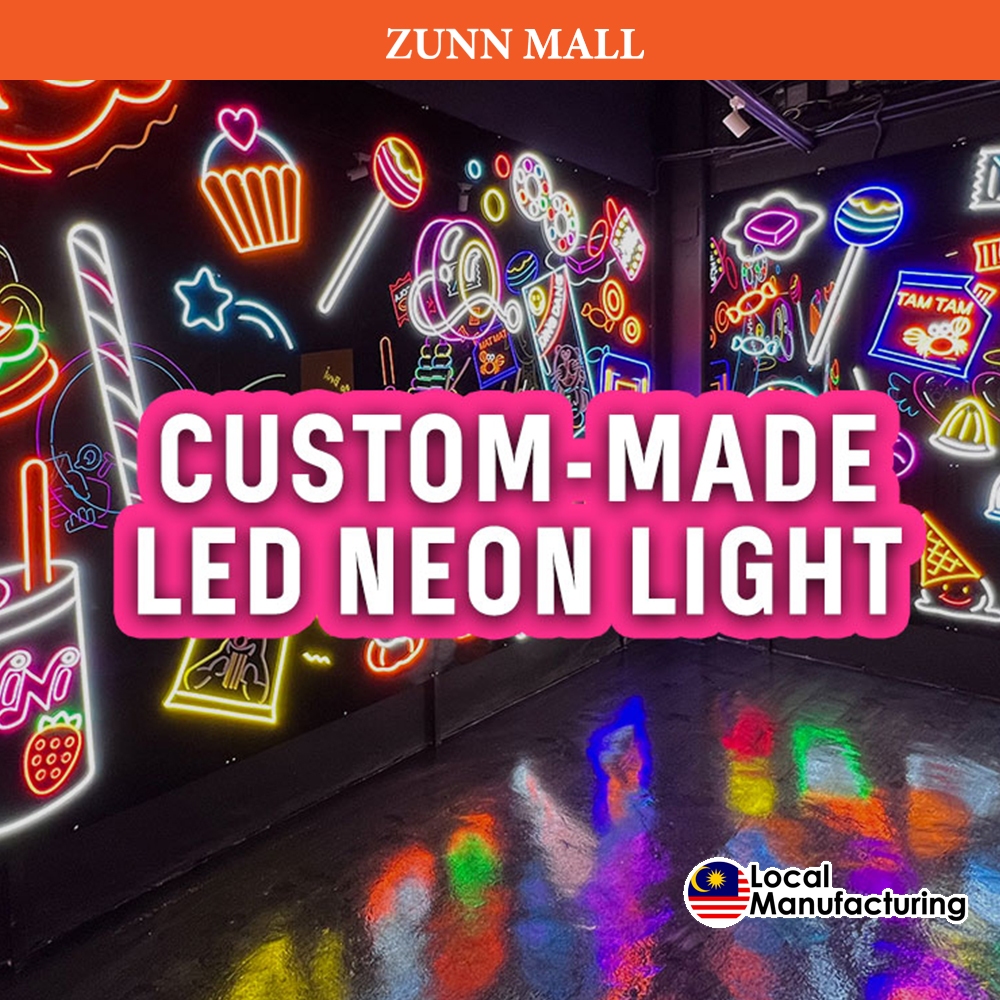 Custom Made LED Neon Sign / Lampu Neon Signage / Logo / Wordings ...