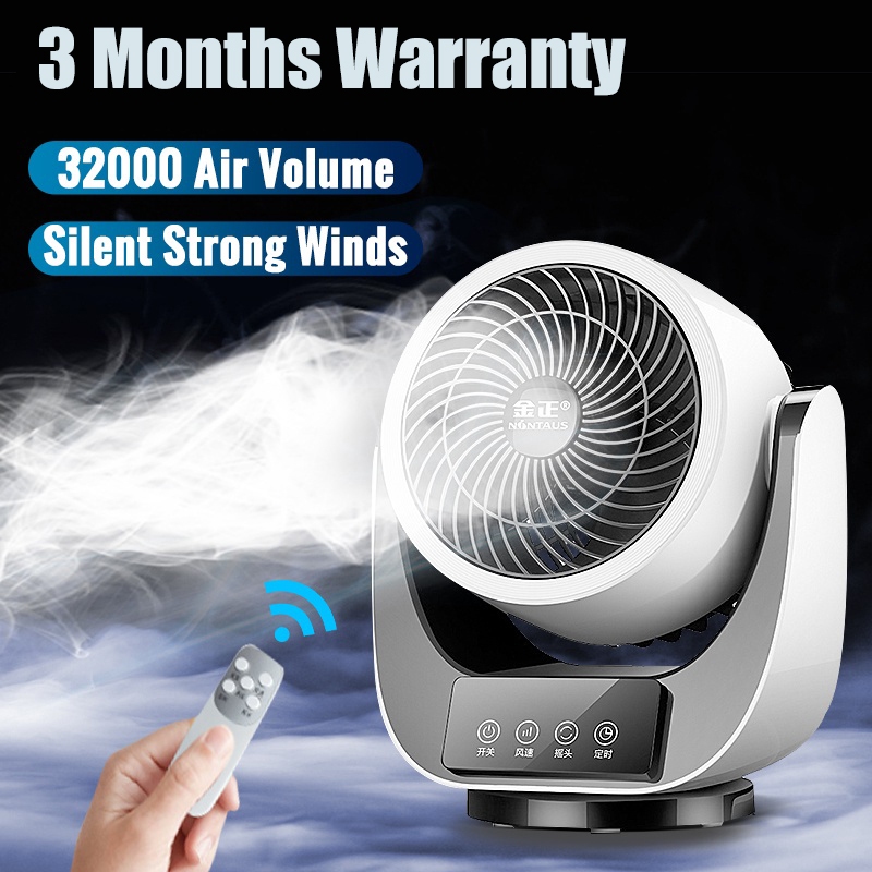 [Ready Stock] 9 Inch Super Big Circulation Fan Turbo Cooling Auto Swing ...