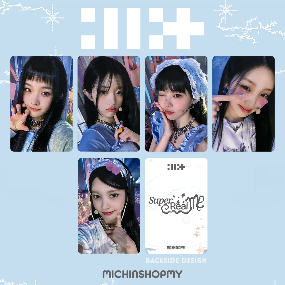 ILLIT SELCA FANMADE PHOTOCARD SET BY MICHINSHOPMY | Shopee Malaysia