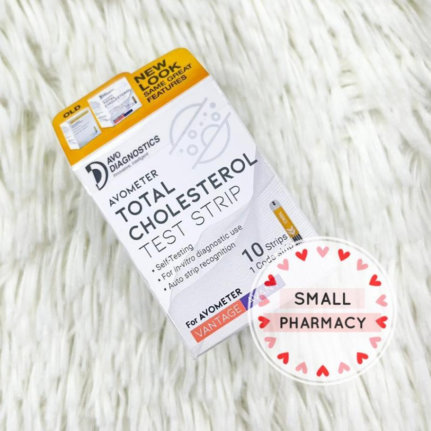 AVOMETER TOTAL CHOLESTEROL VANTAGE & AVANT TEST STRIP 10S | Shopee Malaysia