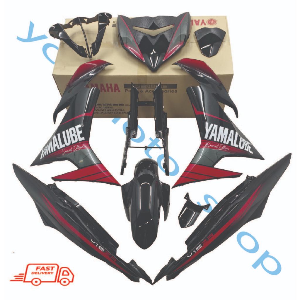 YAMAHA Y15 Y15ZR V1 V2 100% ORIGINAL BODY COVER SET COVERSET SPECIAL ...