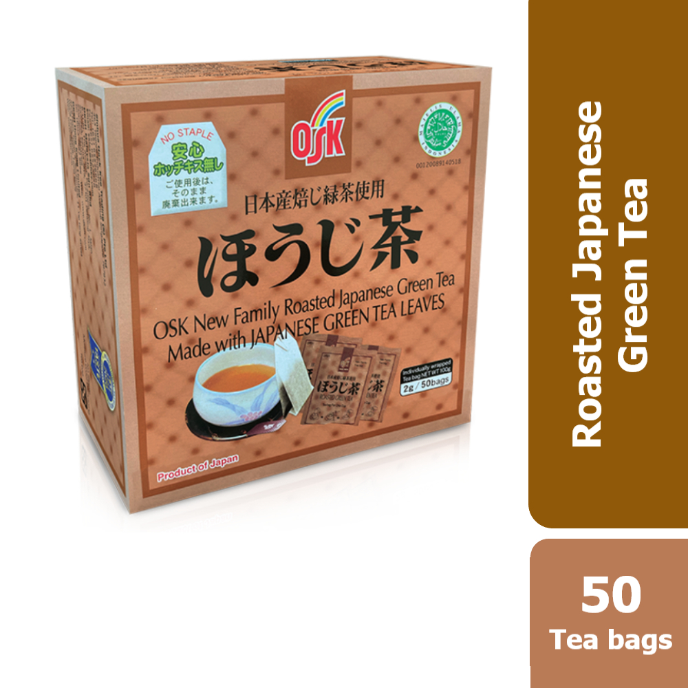 OSK Roasted Japanese Green Tea 2gm x 50 Tea Bags | Shopee Malaysia