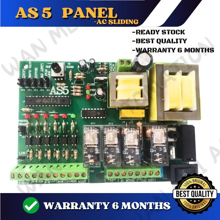 AS5 Autogate AC Sliding Control Board PCB Panel | Shopee Malaysia