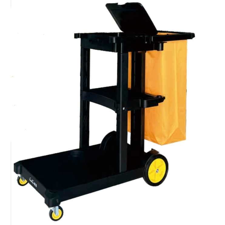 Janitor Cart Trolley c/w Cover (JT15B-1) | Shopee Malaysia