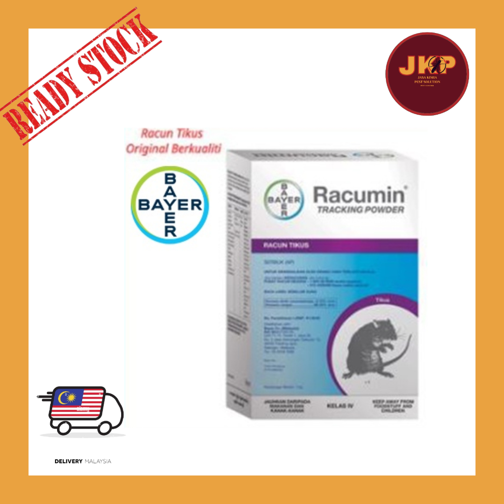 Racun Tikus (BAYER) Racumin Tracking Powder (1KG/Pack) / Rat Poison ...
