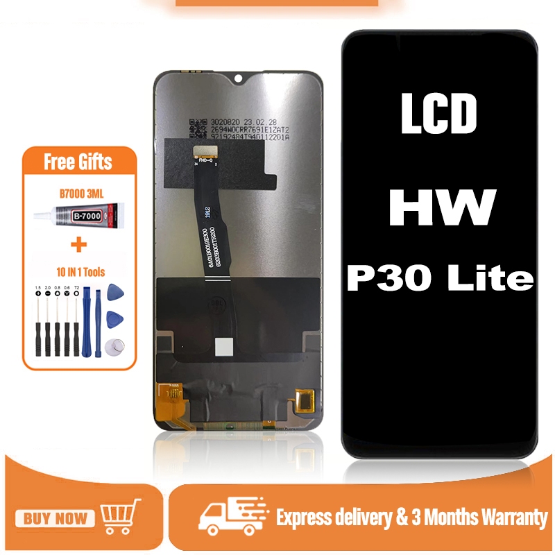 LCD HUAWEI P30 Lite Compatible For ORIGINAL LCD Skrin Touch Screen ...