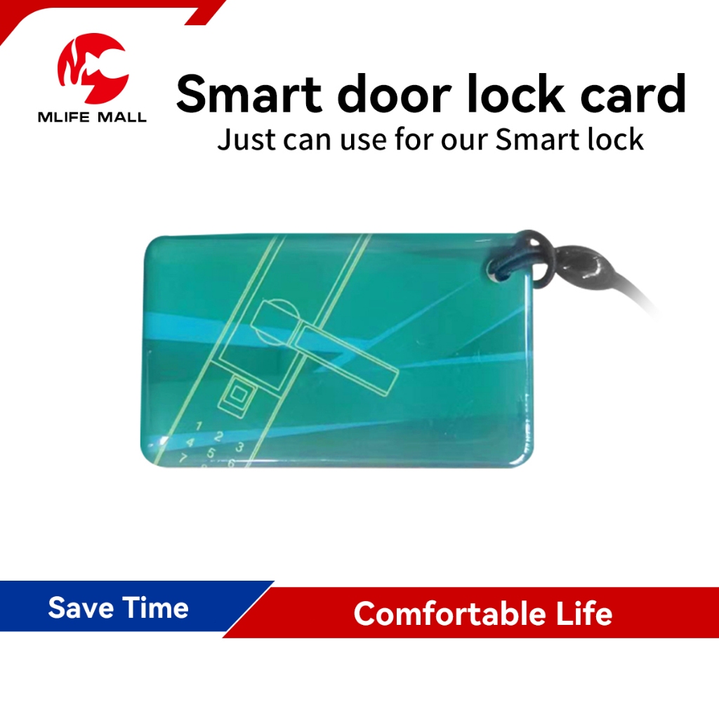smart door lock card ( just can use for our smart lock ) | Shopee Malaysia