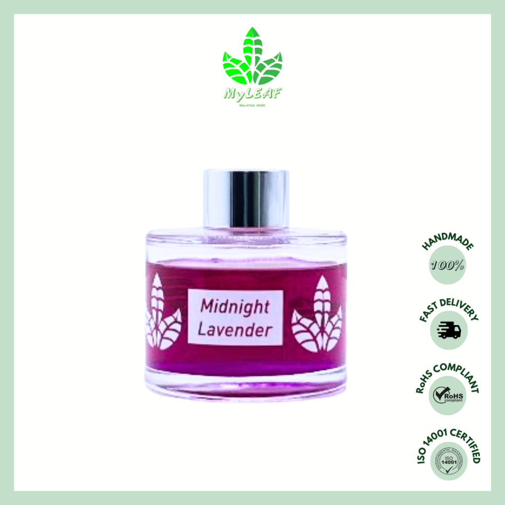 MyLEAF Perfume [Midnight Lavender] - Room Fragrance with 100% Handmade ...