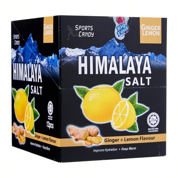 Himalaya Salt Candy Original Flavor/ Ginger Lemon 15gx12pkts | Shopee ...
