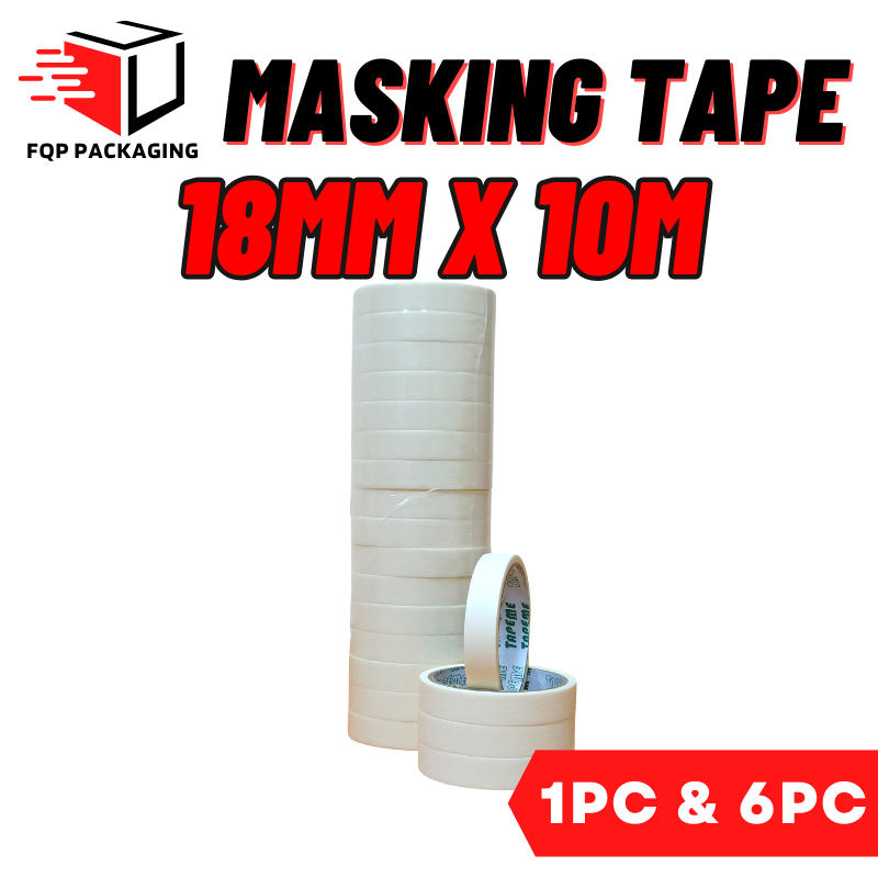 [KL Ready Stock] 18mm 10m Masking Tape Opp Tape Salotape Tape Fragile ...