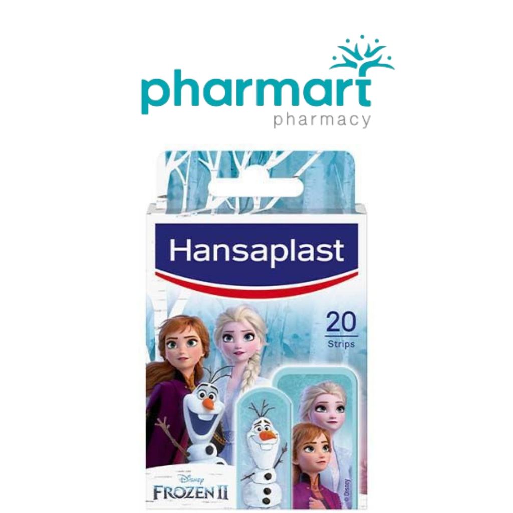 Hansaplast Disney Frozen Wound Plasters for Kids 20 Strips (EXP 05/2026 ...